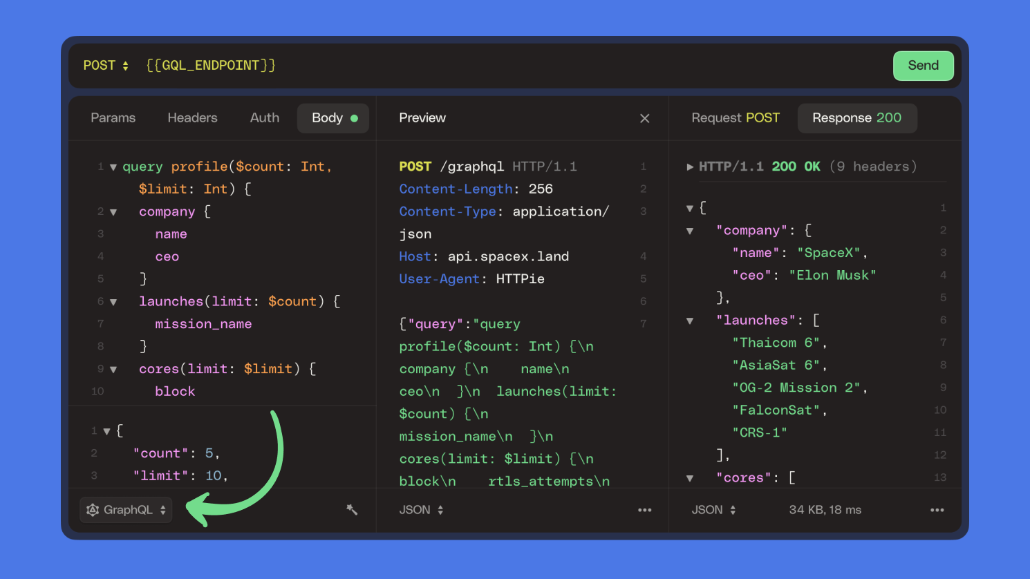 Changelog #0018 — 🚀 GraphQL, custom HTTP method, interactive URLs, and more – HTTPie blog