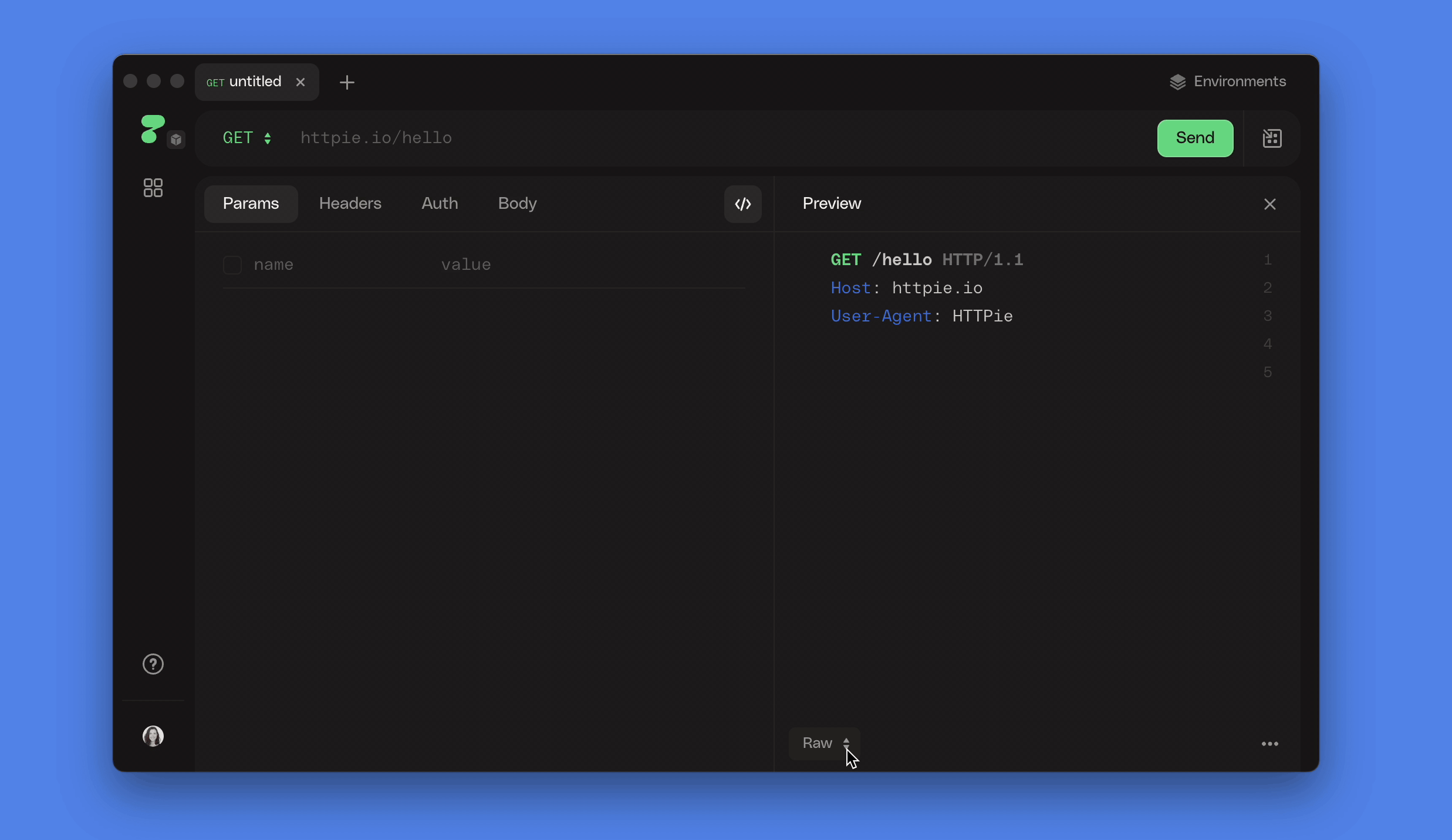 HTTPie for Web & Desktop docs